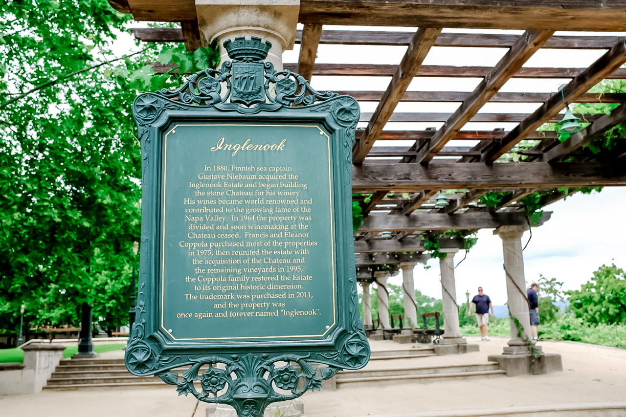 Here’s a look around the historic Inglenook Winery in Napa