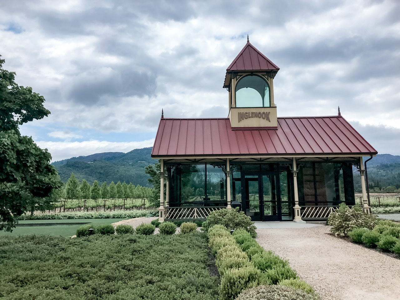 Here’s a look around the historic Inglenook Winery in Napa