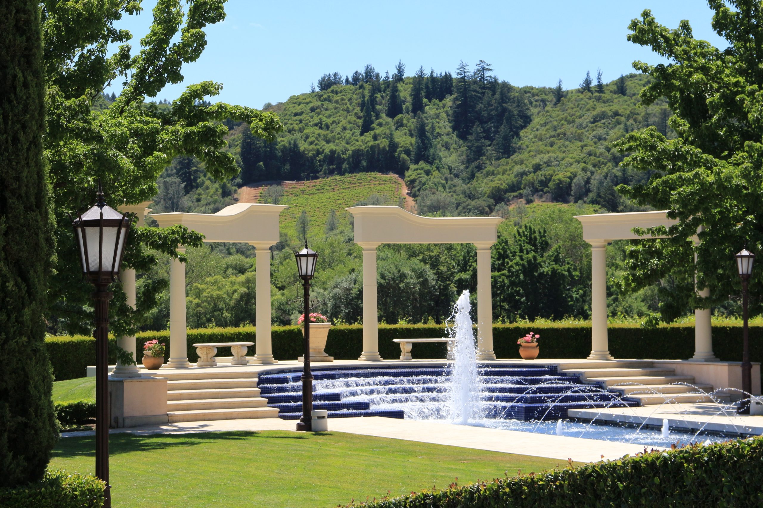 Winery Field Notes: A Tour of the Opulent Ferrari-Carano Winery ⋆ Good ...